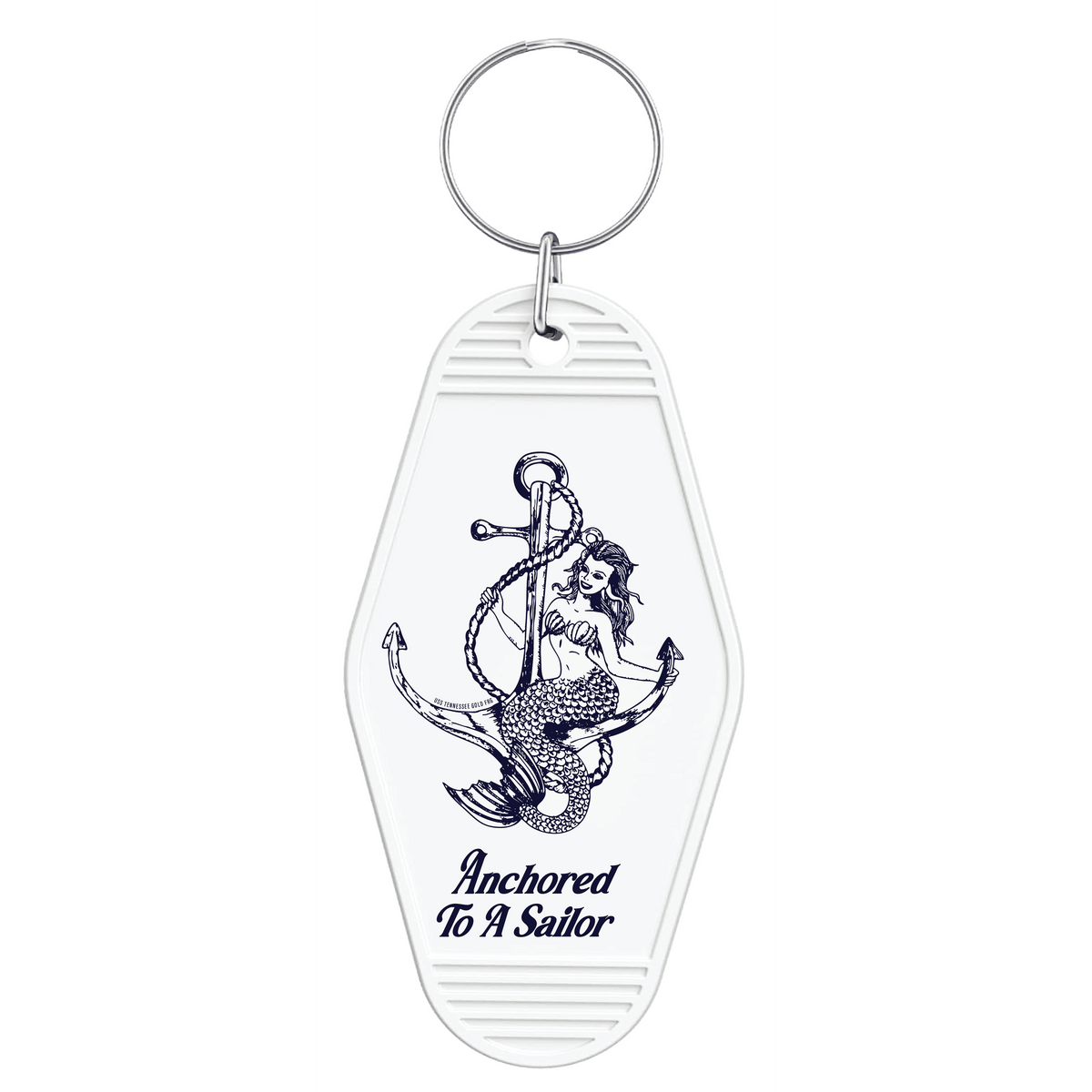 USS TN Gold FRG "Anchored To A Sailor" Keychain – CM Design and Gifts