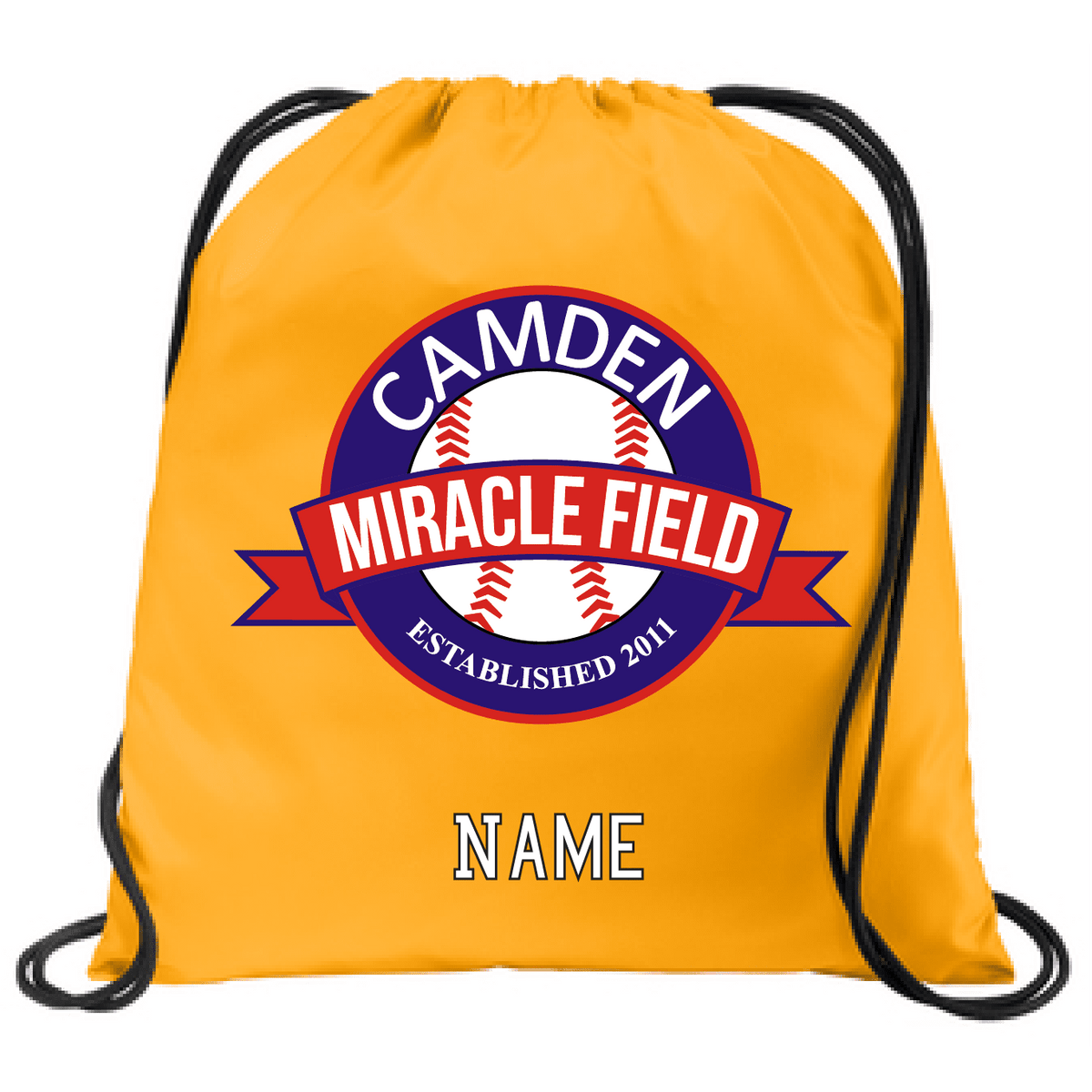 Camden Miracle League Drawstring Bag – CM Design and Gifts