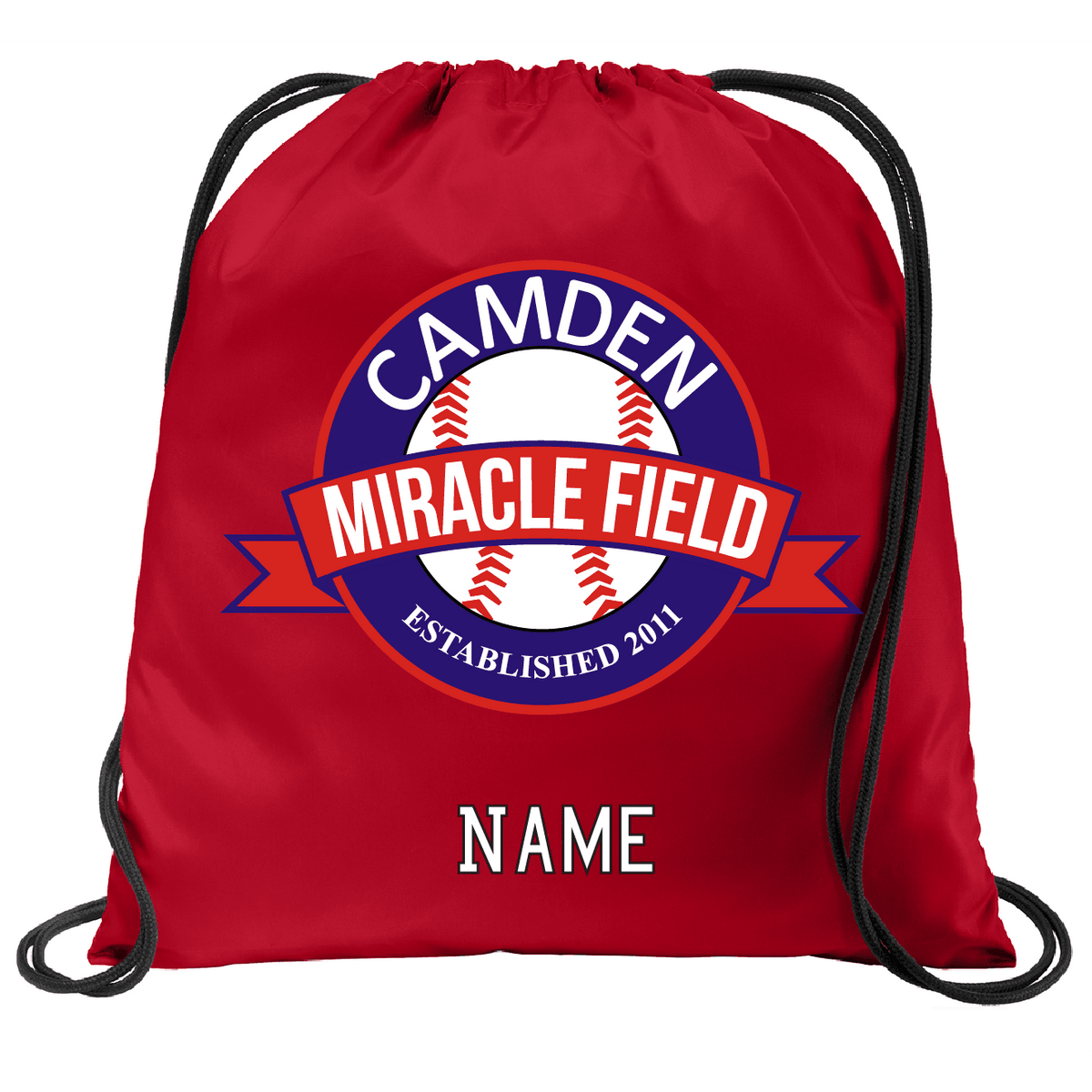 Camden Miracle League Drawstring Bag – CM Design and Gifts