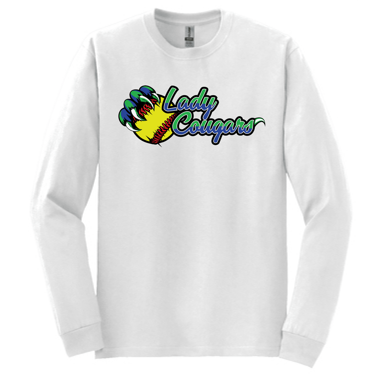 CMS Softball Adult Long Sleeve Tee – CM Design and Gifts