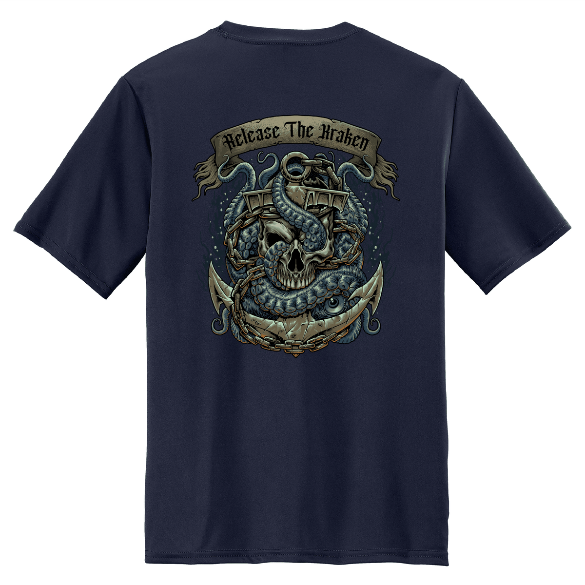 TRF CHIEF'S MESS SHIRT - DRY FIT NAVY BLUE – CM Design and Gifts