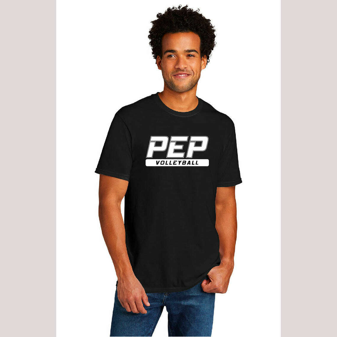Pep Volleyball Tri Blend Tee – CM Design and Gifts