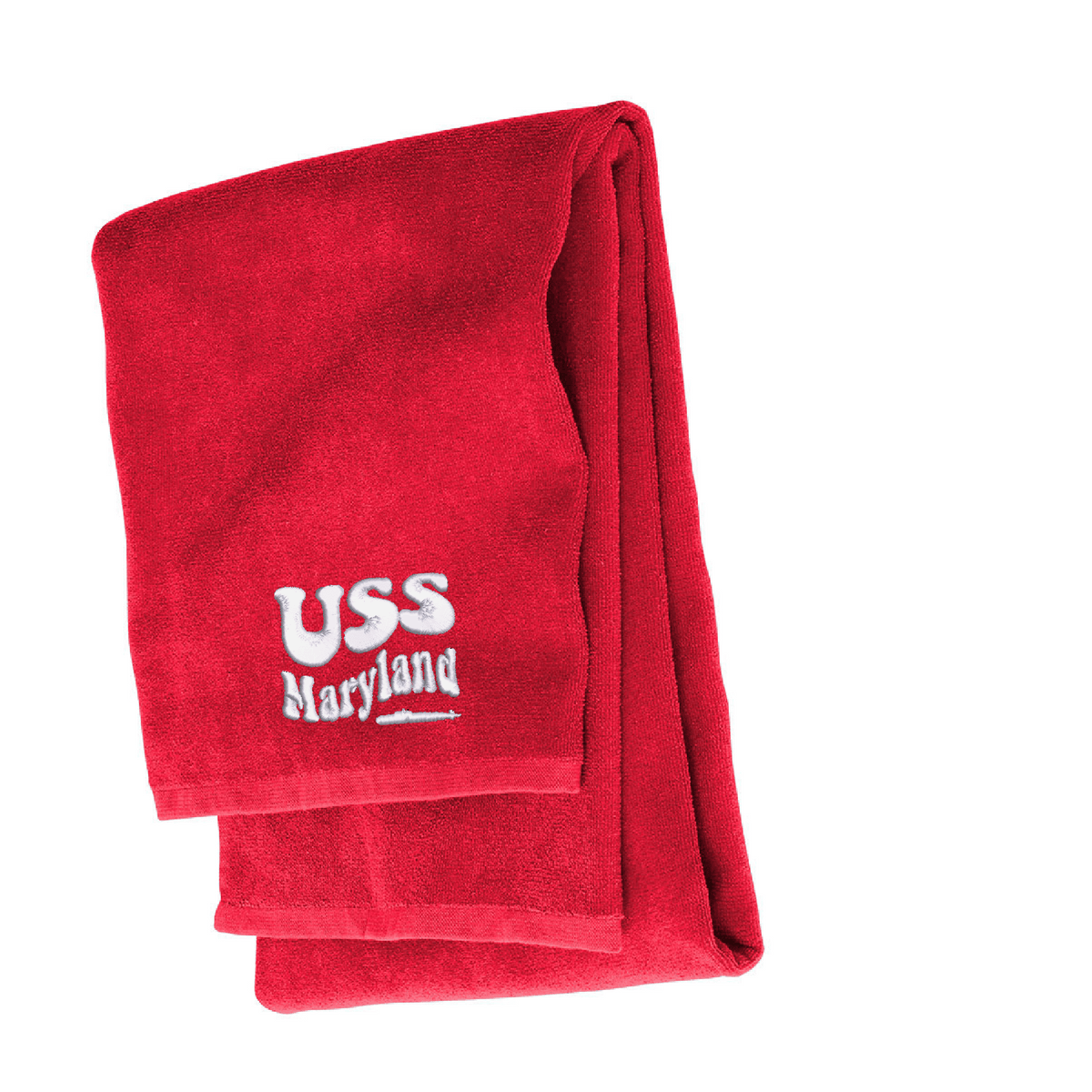 USS Maryland Beach Towel – CM Design and Gifts