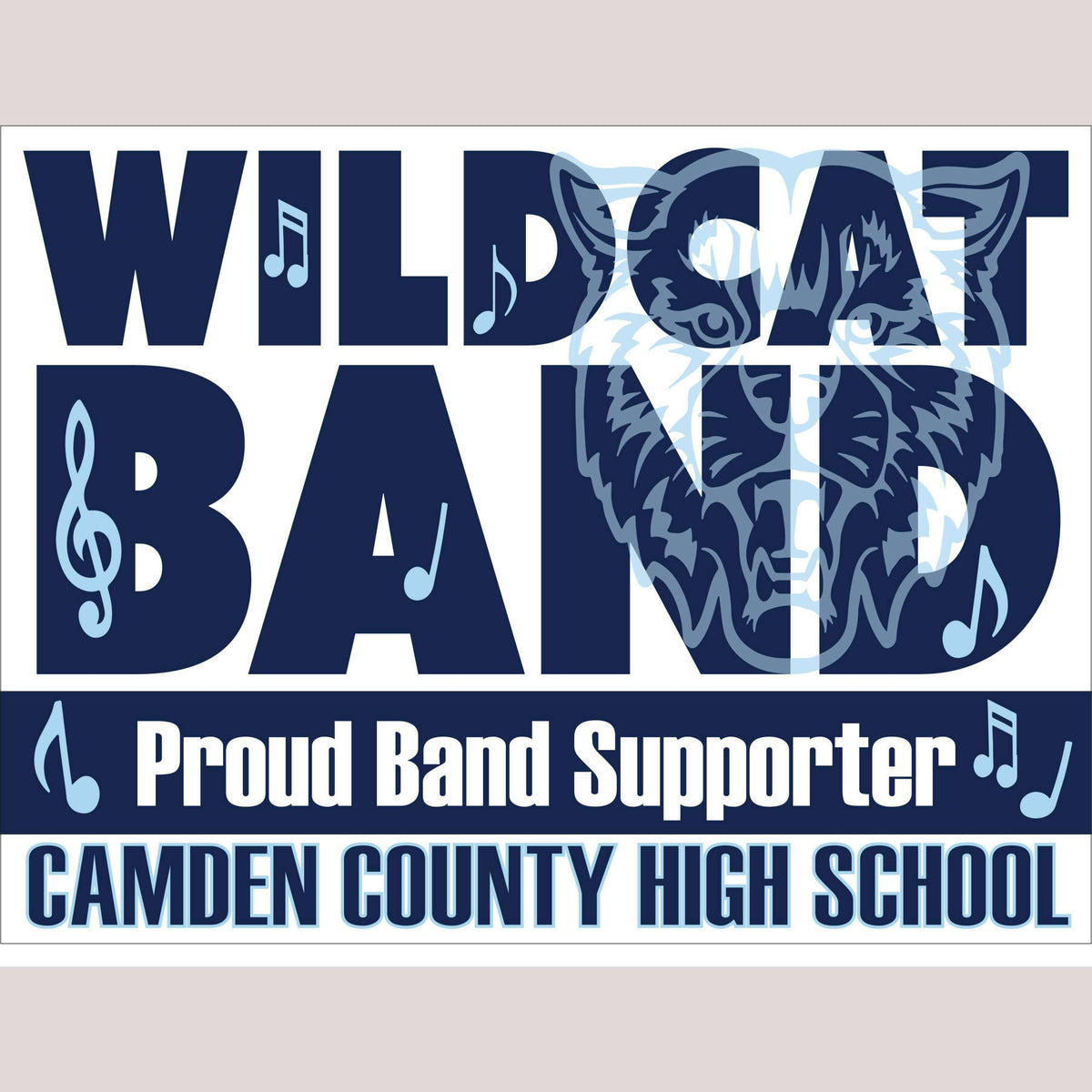 CCHS Wildcat Yard Sign – CM Design and Gifts