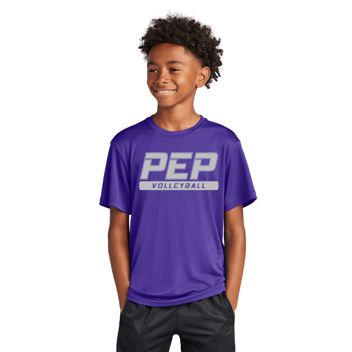 PEP Volleyball Performance Tee – CM Design and Gifts
