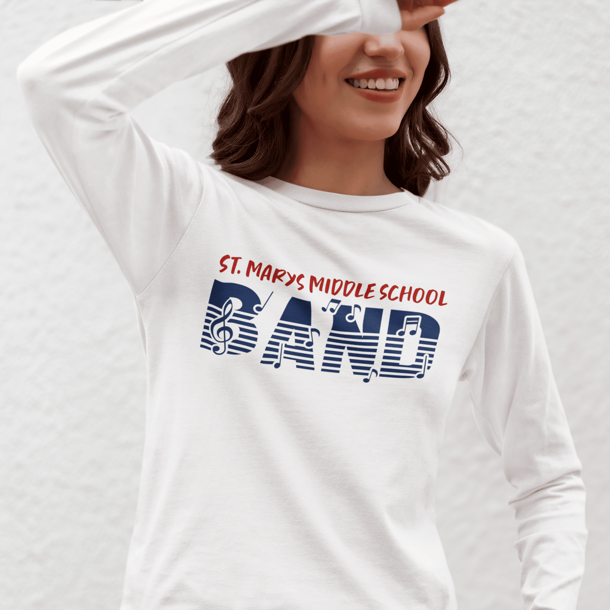 SMMS Band 2025 Long Sleeve Tee – CM Design and Gifts