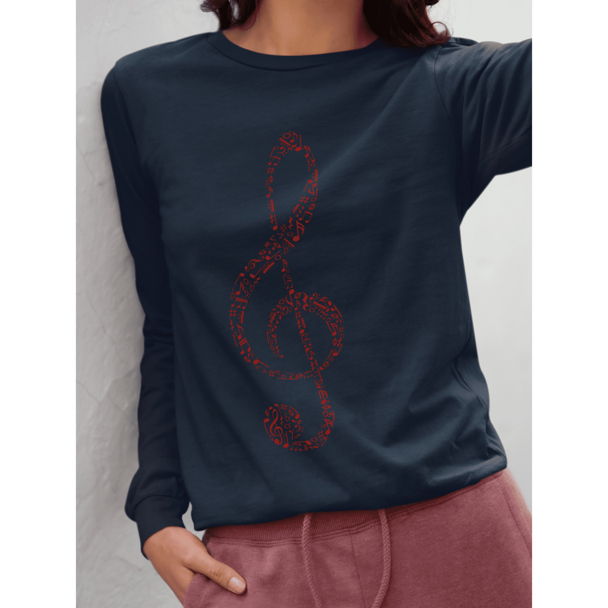 SMMS Band Treble Clef Long Sleeve Tee – CM Design and Gifts