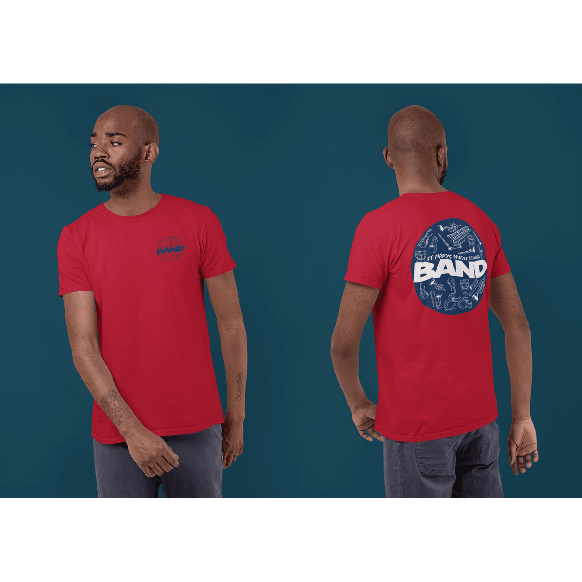 SMMS Band Circle Tee – CM Design and Gifts