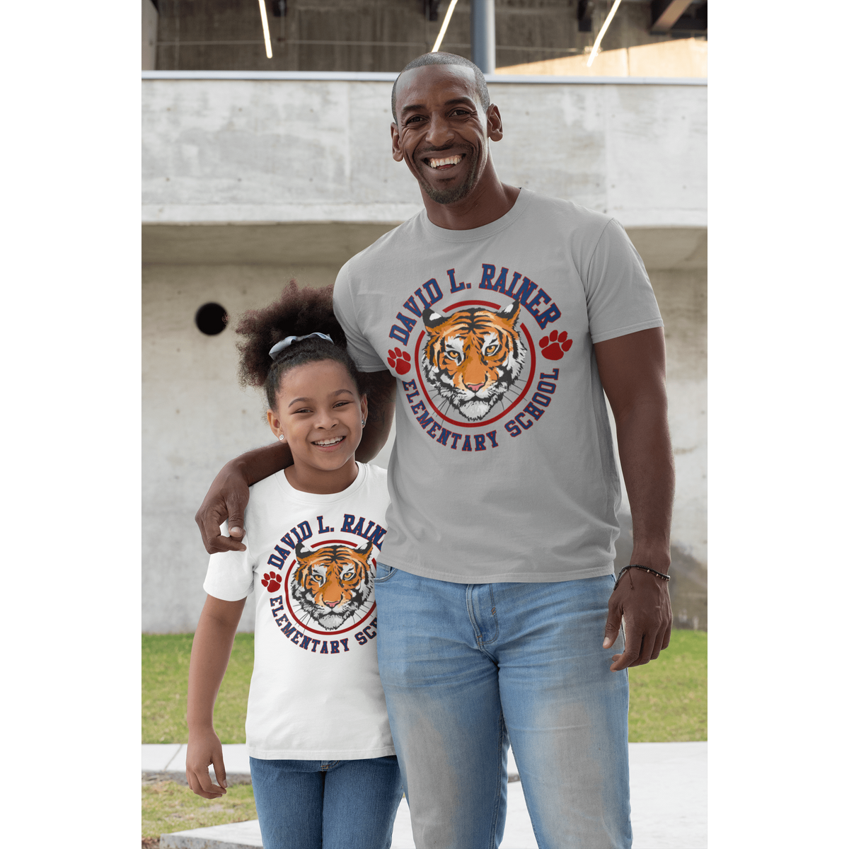 DLR New Tiger Mascot Tee – CM Design and Gifts