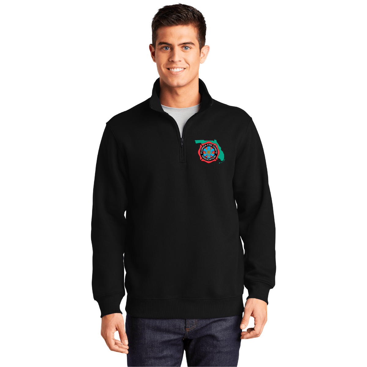 FFCA Embroidered 1/4 Zip Up Sweatshirt – CM Design and Gifts