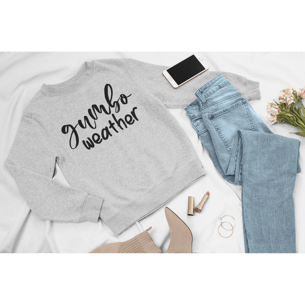 Gumbo Weather Sweatshirt – CM Design and Gifts